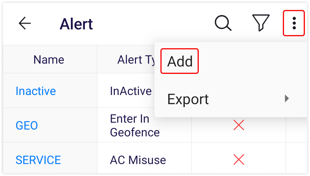 How To Configuring Alert From Mobile